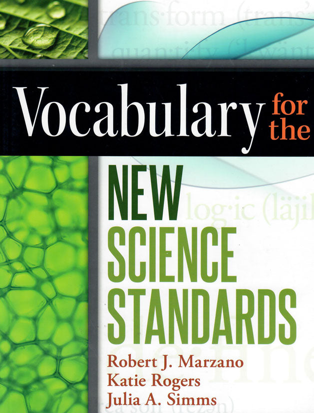VOCABULARY FOR THE NEW SCIENCE STANDARDS – Abiva Publishing House, Inc.